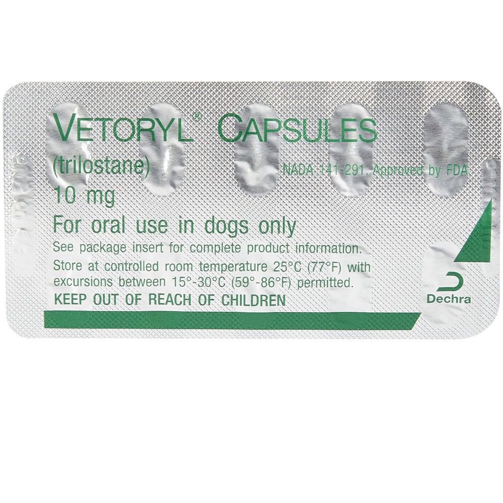 Trilostane (Vetoryl) 10 mg (1 Capsule) | Free Shipping | EP Rx