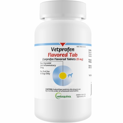 Vetprofen Flavored Tabs 25 mg (60 tabs) | On Sale | EntirelyPets Rx