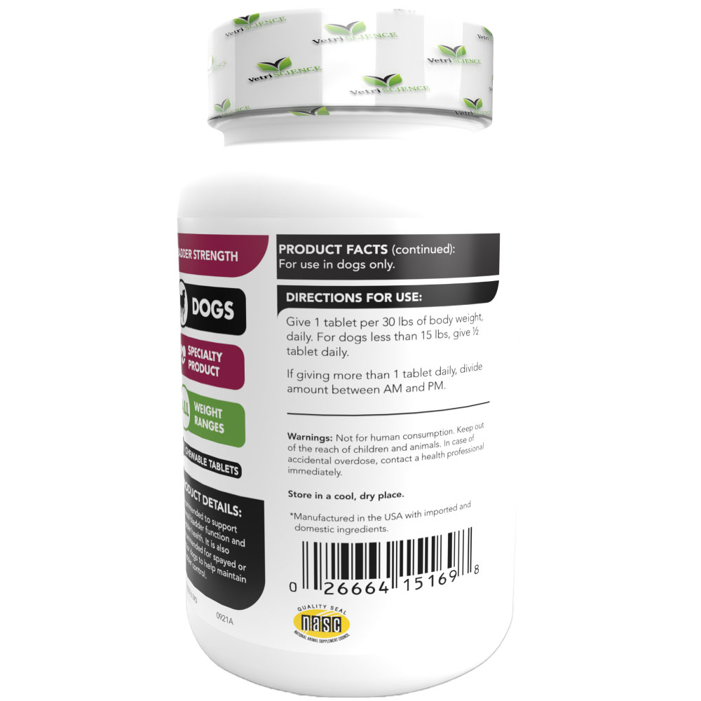 Vetri-Science Bladder Strength For Dogs (90 Tabs) | On Sale ...