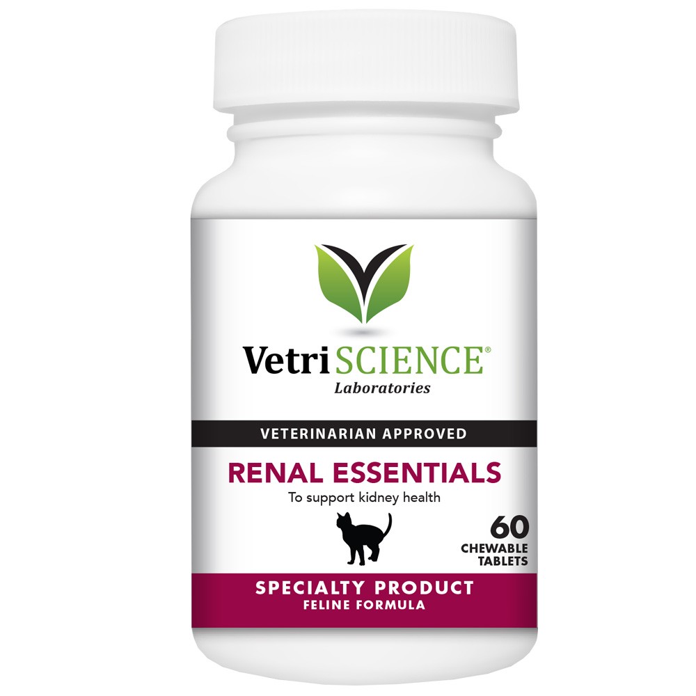 Vetri-Science Renal Essentials For Cats FISH FLAVOR (60 Tabs) | On Sale ...