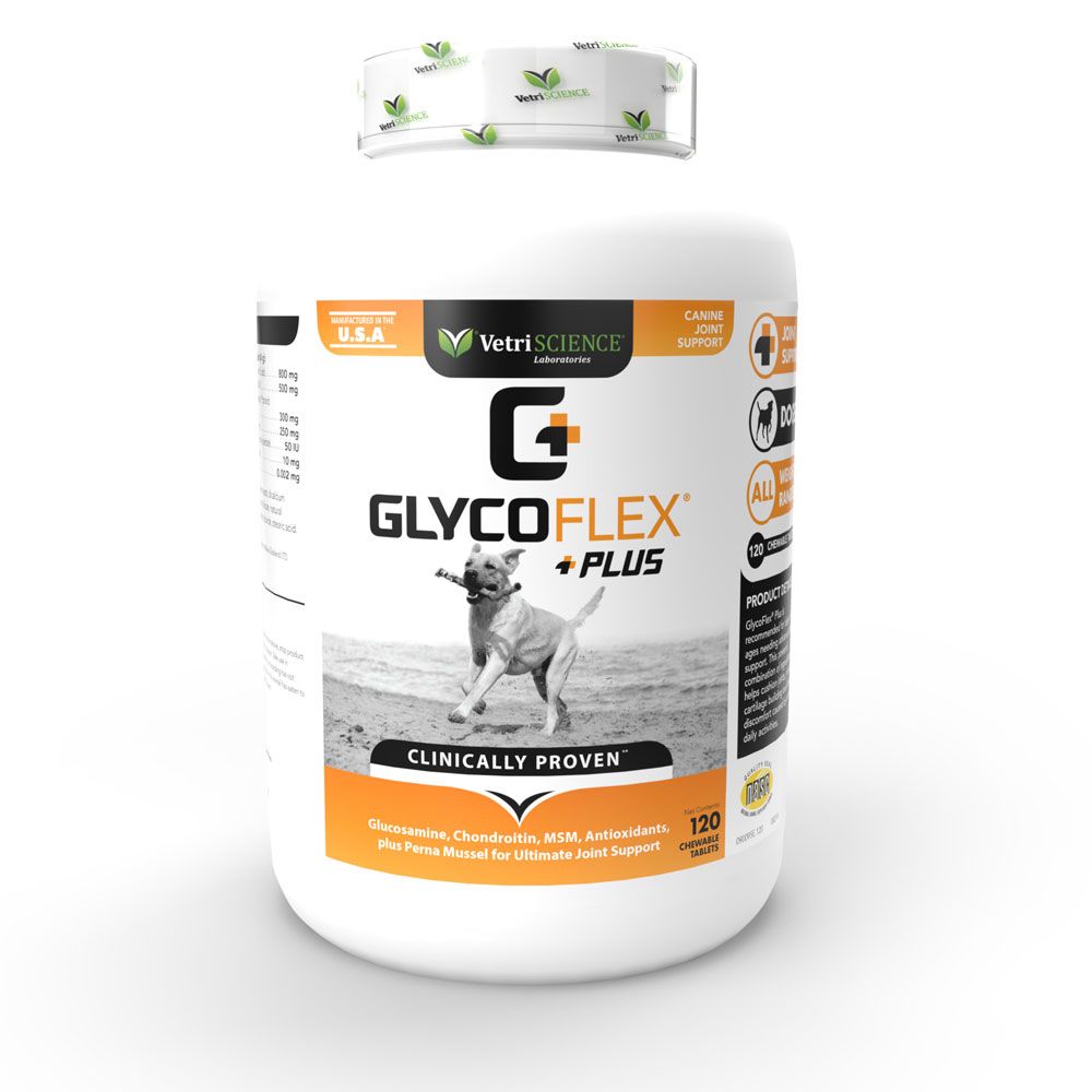 GlycoFlex Plus for Dogs (120 Chewable Tablets) | On Sale | EntirelyPets Rx