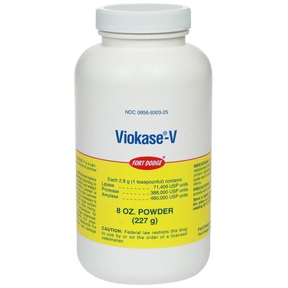 Viokase - V Powder (8 oz) | On Sale | EntirelyPets Rx