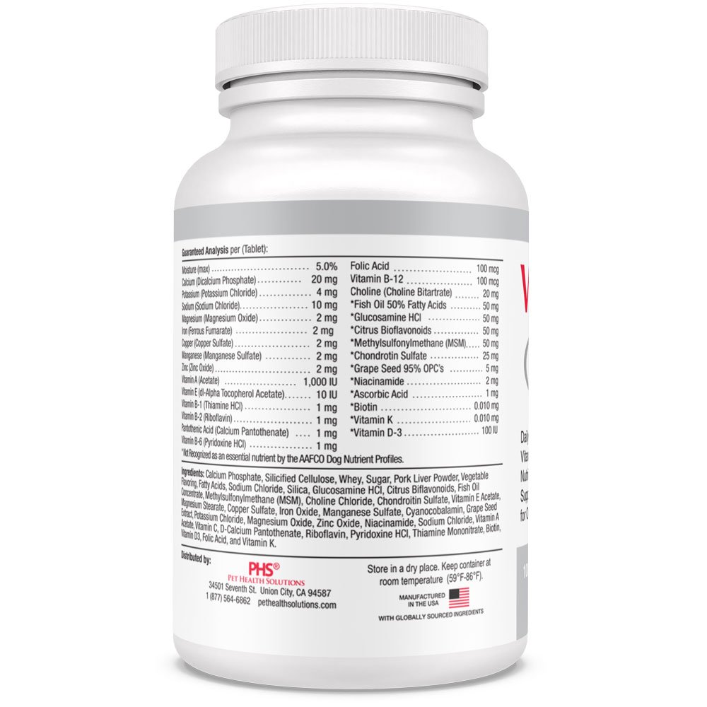 Vita-Tabs Silver (100 Chewable Tablets) | On Sale | EntirelyPets Rx