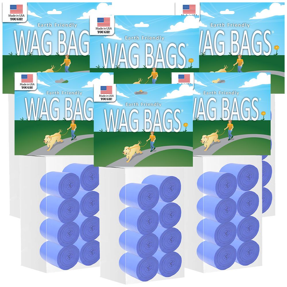 Wag Bags Refill Blue - Unscented 6-PACK (720 Bags) | On Sale ...