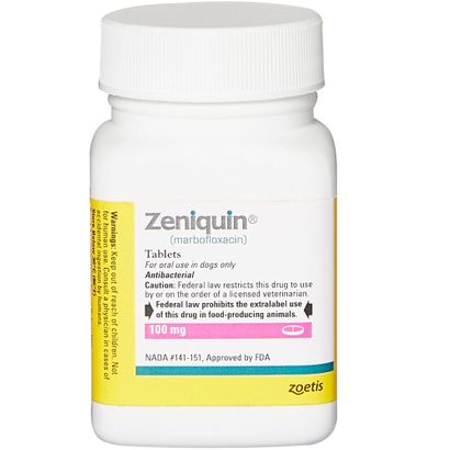 Zeniquin 100 mg (50 Tablets) | On Sale | EntirelyPets Rx