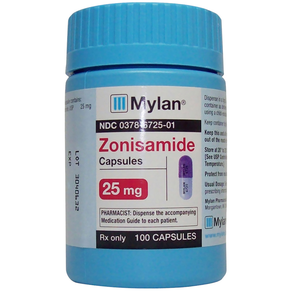 Zonisamide for Dogs & Cats - (Generic) 25-mg, 100 capsules - [Seizures ...