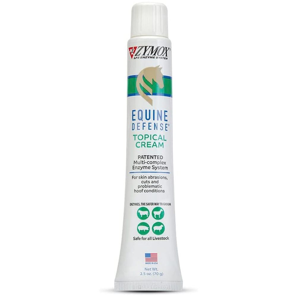 Zymox Equine Defense for Horse - Topical Cream - 2.5 oz. tube ...