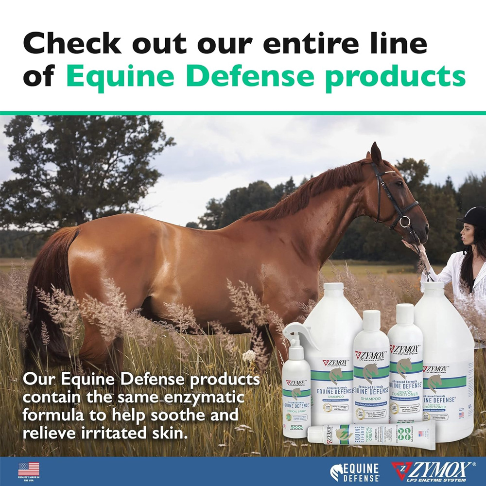Zymox Equine Defense for Horse - Topical Cream - 2.5 oz. tube ...