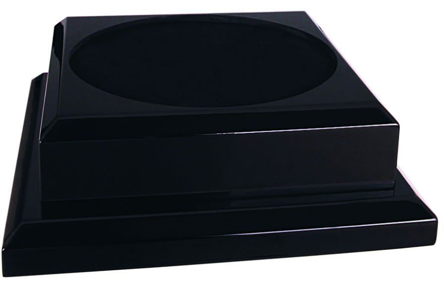 Square Rosewood Golf Trophy Base