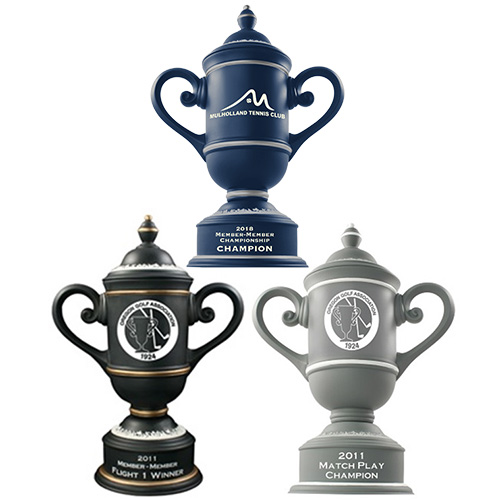 Custom Cup Series Ceramic Golf Trophy or Award