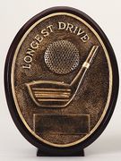 Longest Drive Golf Plaque Award or Trophy