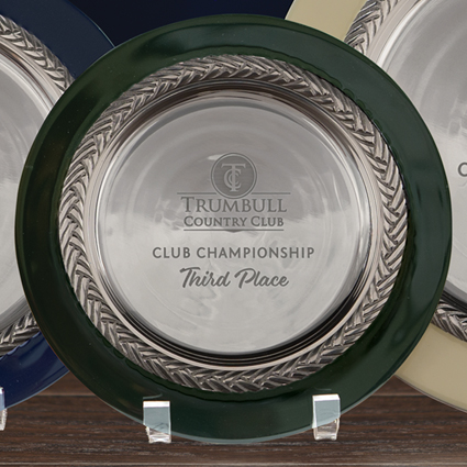 Sussex Golf Trophy Plate or Award