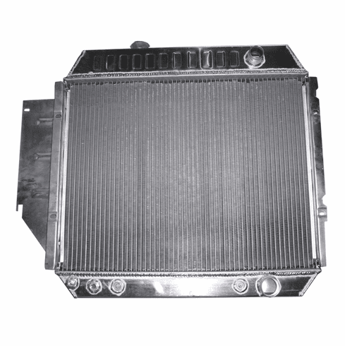 1329AA Aluminum Radiator for 1975-1991 Ford Van E100, E150, E250, E350 ...