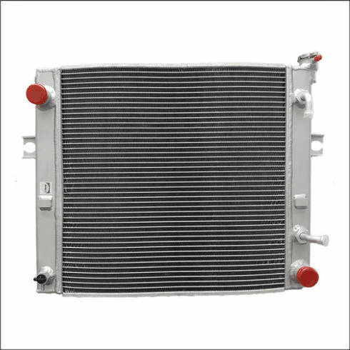 90004AAD Aluminum Forklift Radiator for Toyota 7FDAU50, 7FDKU40, 7FDU35 ...