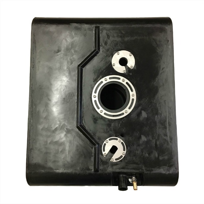 4837 Plastic 37 Gallon Diesel Only Tank for 1997-2010 Ford E350, E450 ...