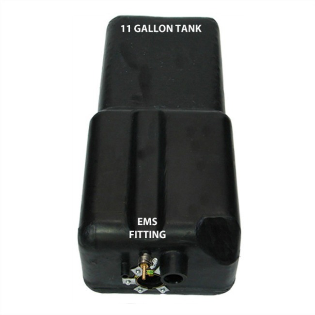 4240 MTS 11 Gallon Plastic Gas Tank for 1971-1976 Bronco with EMS - Gas ...