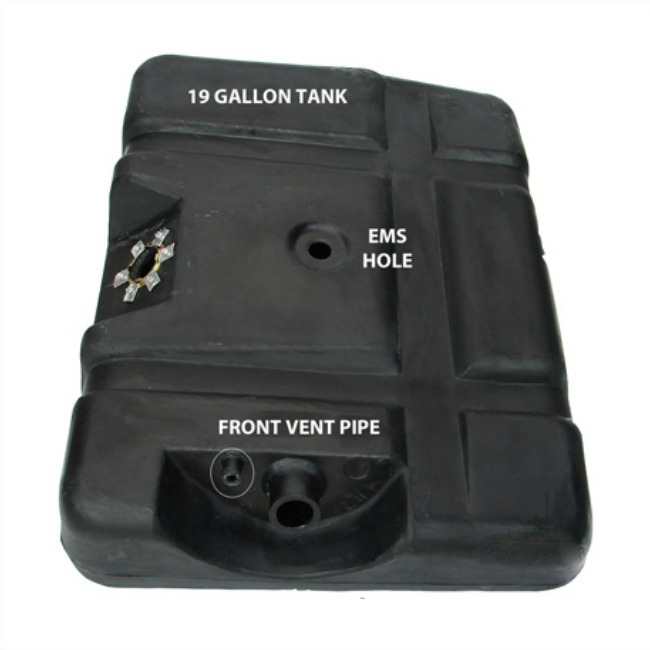 4250 MTS 19 Gallon Plastic Rear Gas Tank for 1973-1979 Ford F100, F150 ...