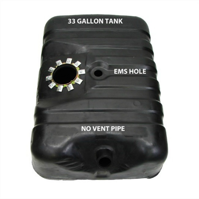 4251L MTS 33 Gallon Plastic Gas Tank with 3-5/8" Sending Unit Hole for ...