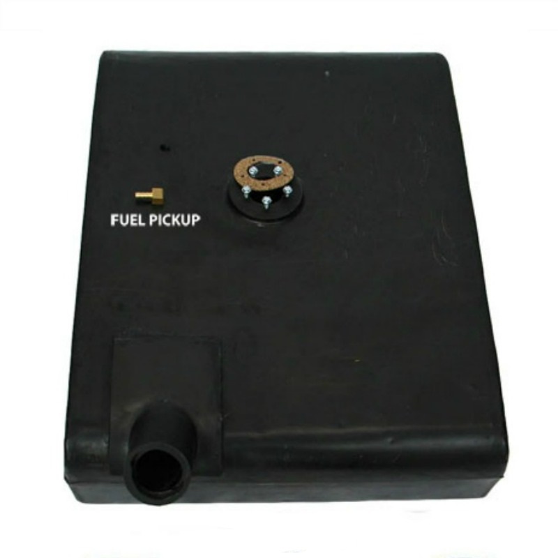 0040ES-RH MTS Plastic Passenger Side Gas Tank for 1945-1956 Jeep CJ2A ...