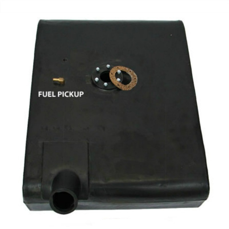 0040LS-RH MTS Plastic Passenger Side Gas Tank for 1961-1965 Jeep CJ3B ...