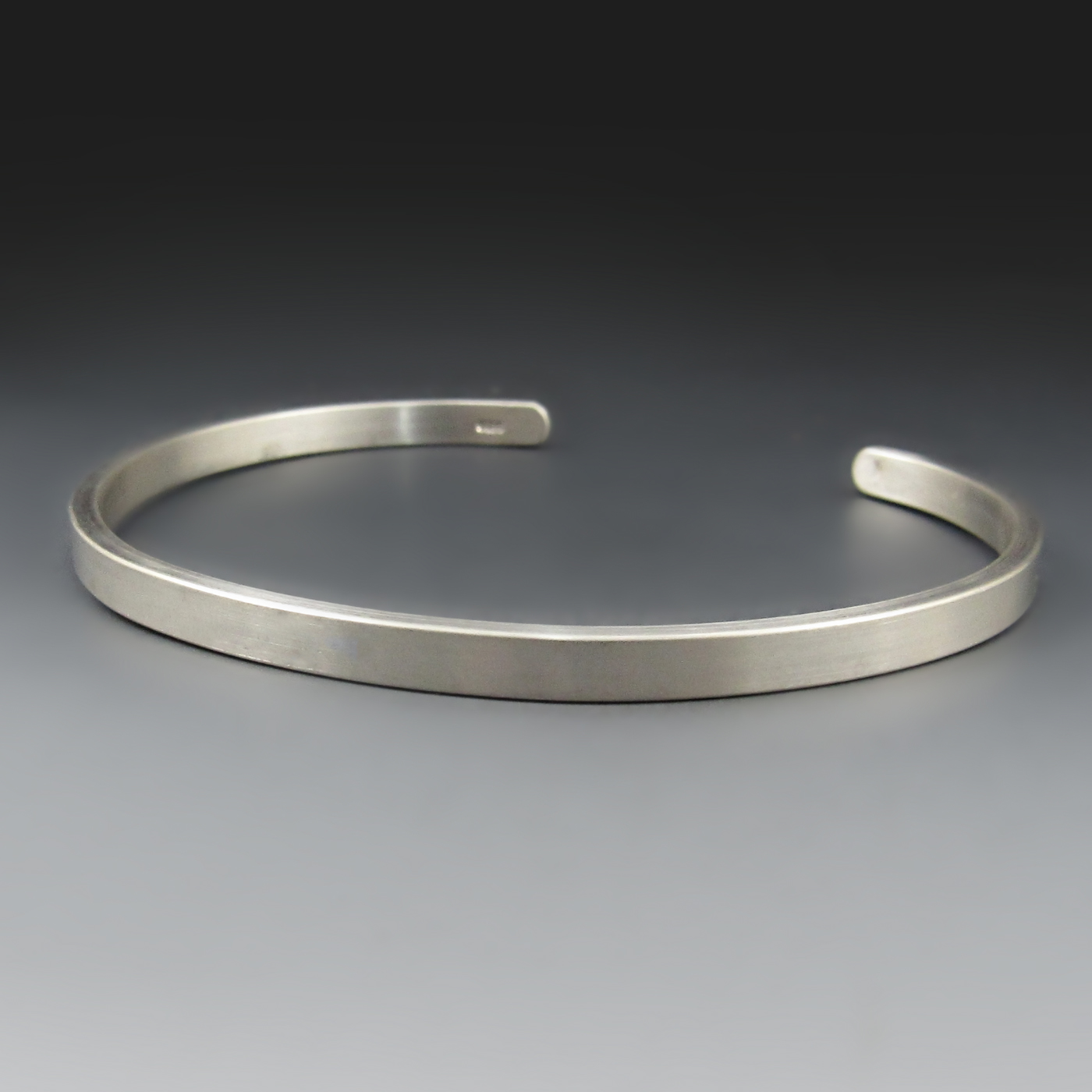 Brushed Sterling Silver Cuff