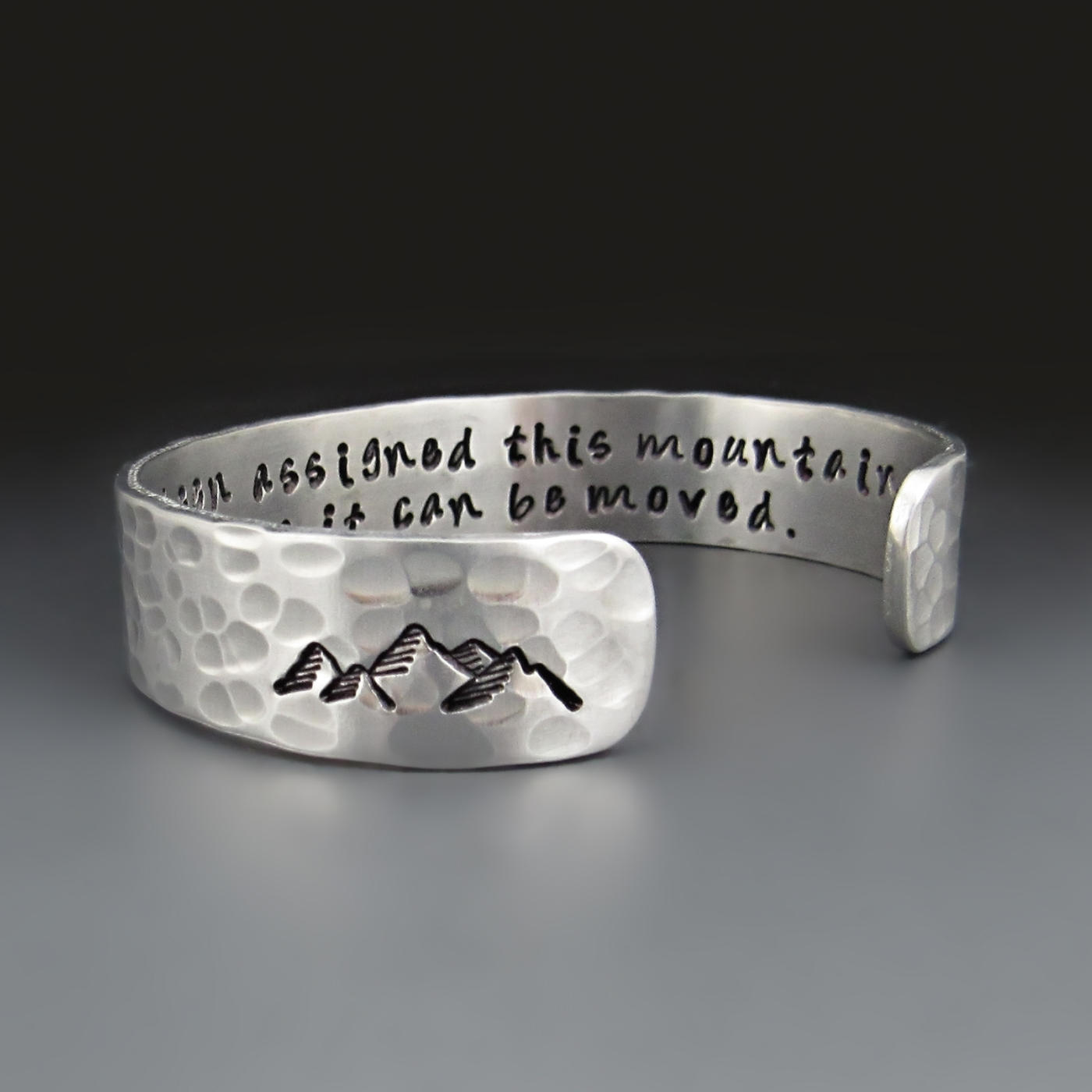 Personalized Mountain Range Bracelet