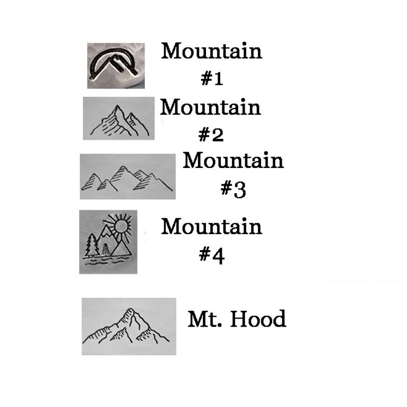 Personalized Mountain Range Bracelet