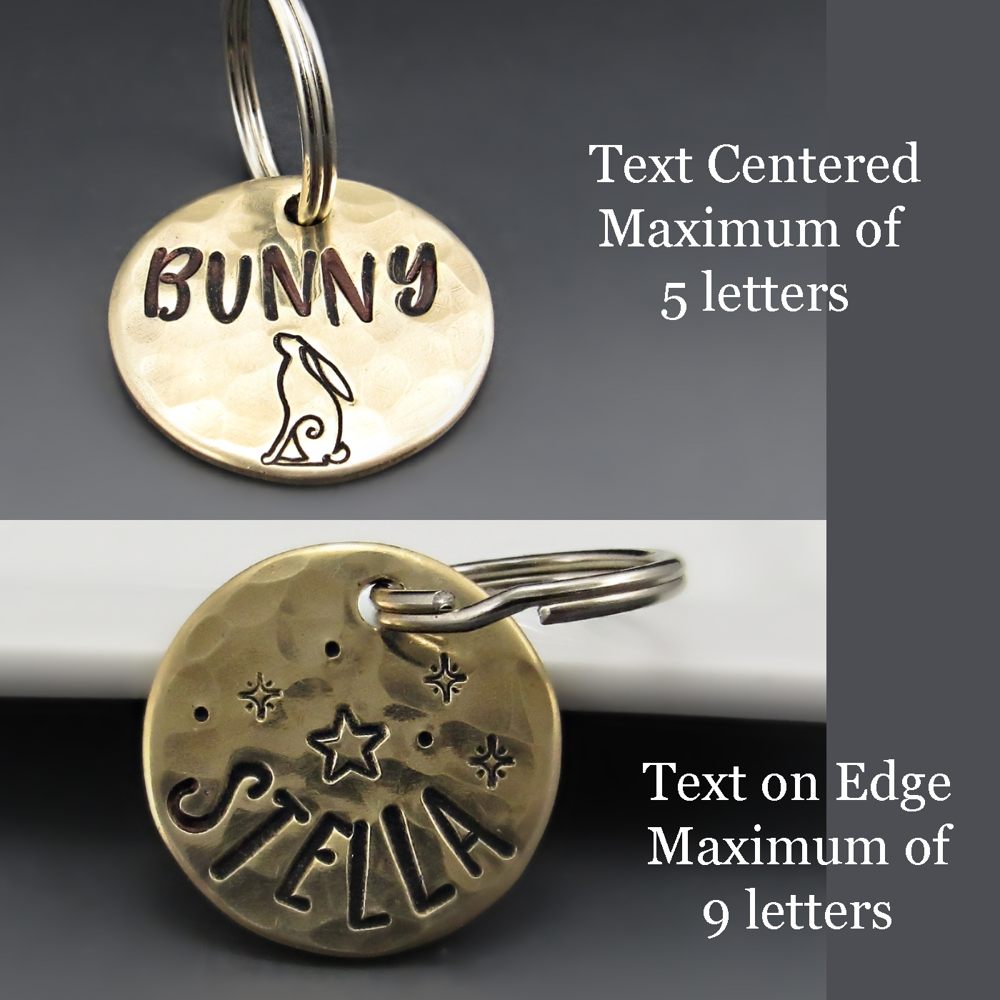 Bridle Tack Tag With Stars