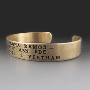 KIA Cuffs Memorial Band Bracelets