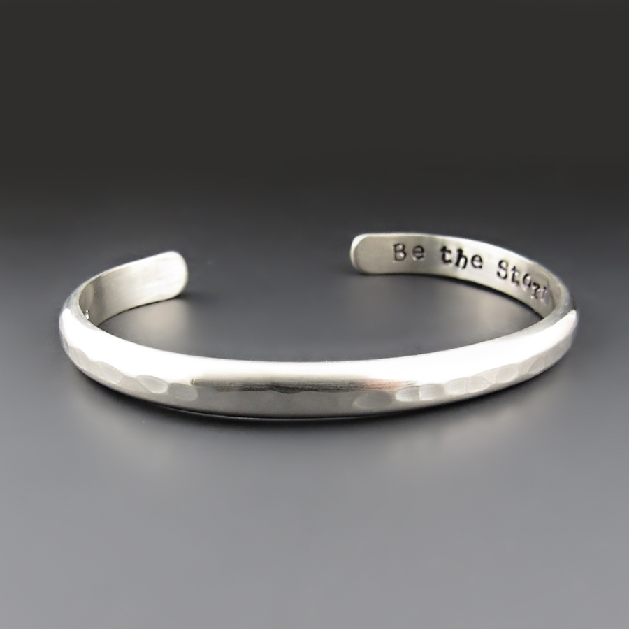 Custom Heavy Guage Sterling Silver Cuff