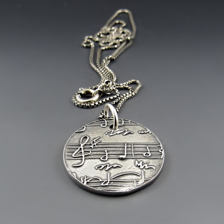 Music Notes Necklace