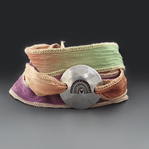 Silk Ribbon Wrap Bracelets