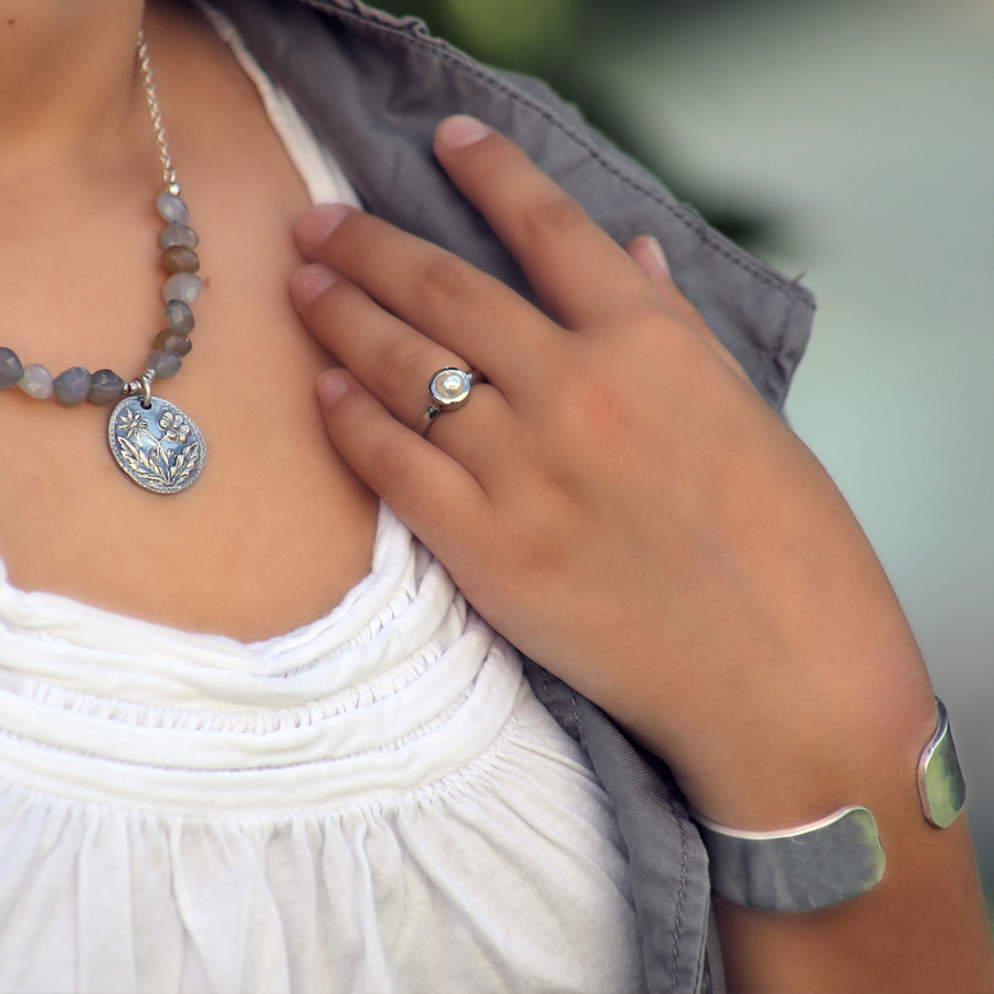 Silver Be Great Graduation Bracelet