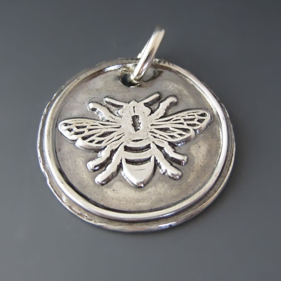 Sterling Silver Bee Charm