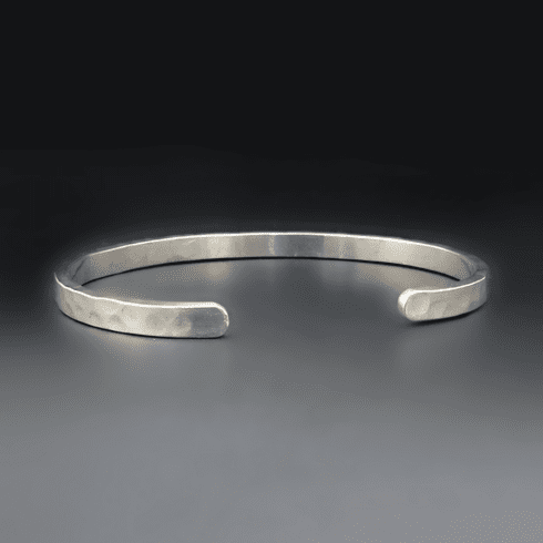 Brushed Sterling Silver Cuff