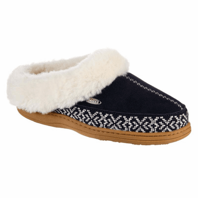 Acorn Women's Greta Embroidered Clog Slippers - My Cooling Store