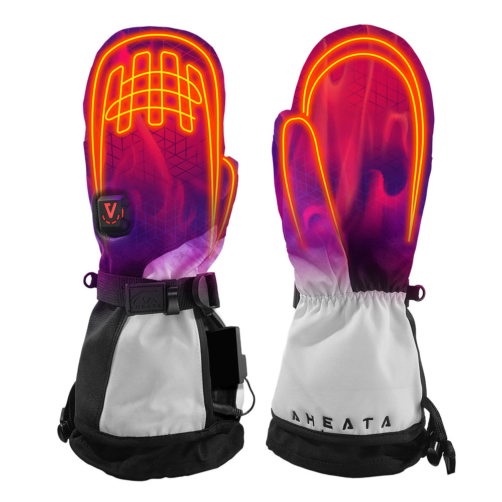 Aheata 7V Battery Heated Mittens - Unisex - My Cooling Store