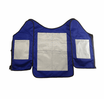 AlphaCool Arctic Cooling Ice Vest with Self-Fill Reusable Ice Packs ...