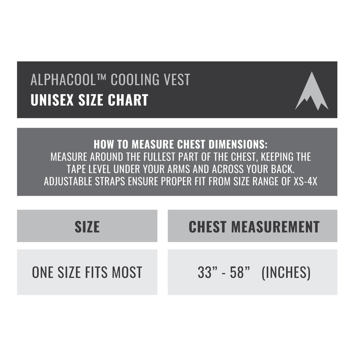 AlphaCool Polar Cooling Ice Vest - My Cooling Store