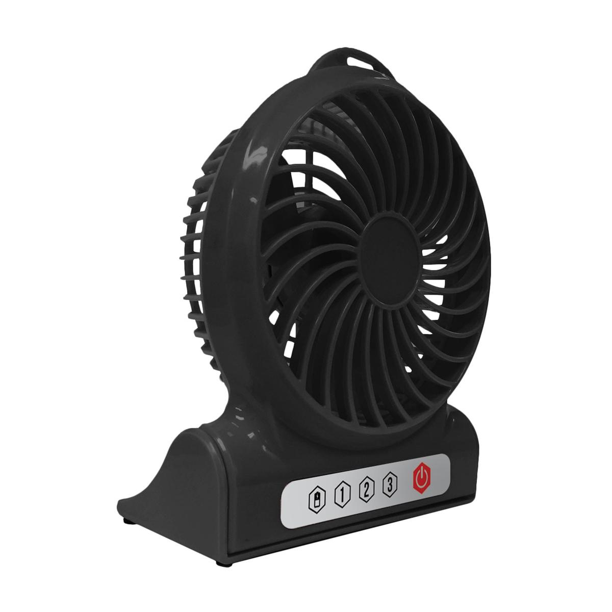 AlphaCool 4" Rechargeable Personal Fan - My Cooling Store