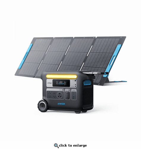 Anker Solar Generator 767 - PowerHouse 2048Wh with 200W Solar Panels ...