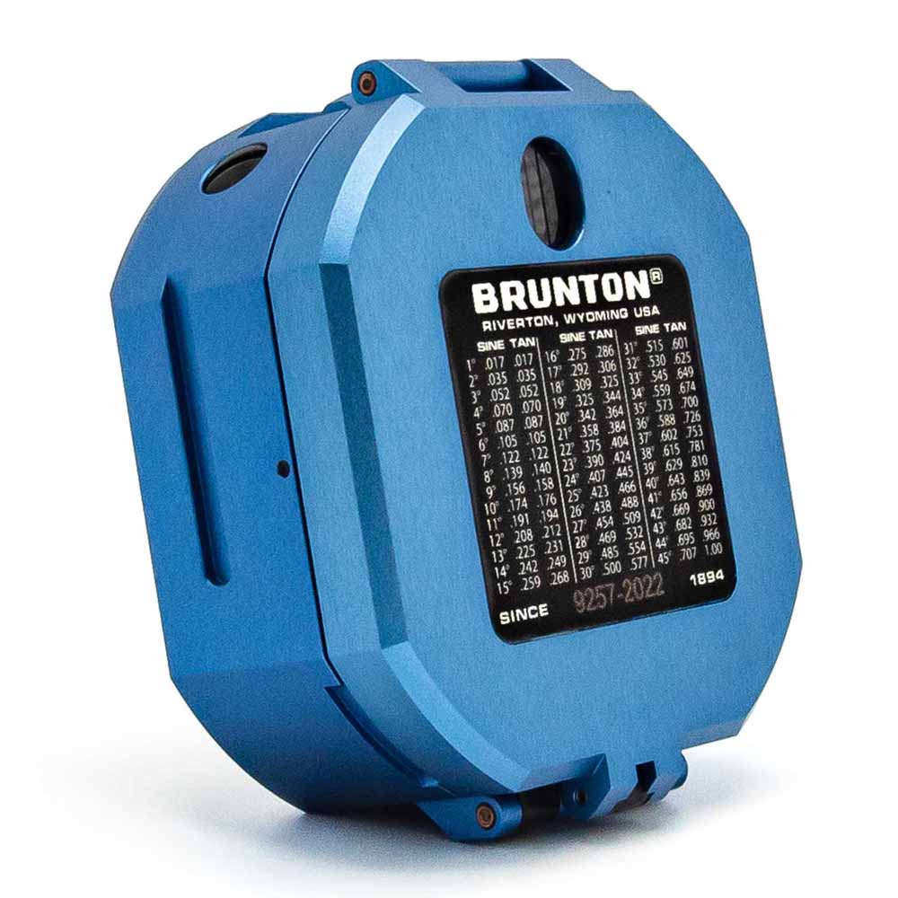 Brunton Standard Transit Compass Quadrant 0 90 Blue