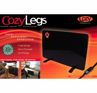 Cozy Products Cozy Legs Flat Panel Heater - My Cooling Store