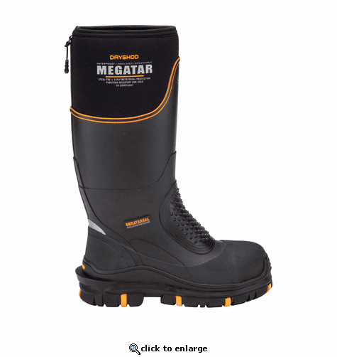 Dryshod Men's Megatar Extreme-Protection Steel-Toe Work Boots