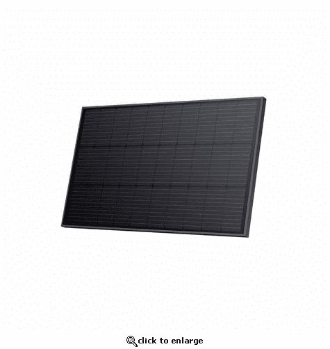 EcoFlow 100W Rigid Solar Panel - My Cooling Store