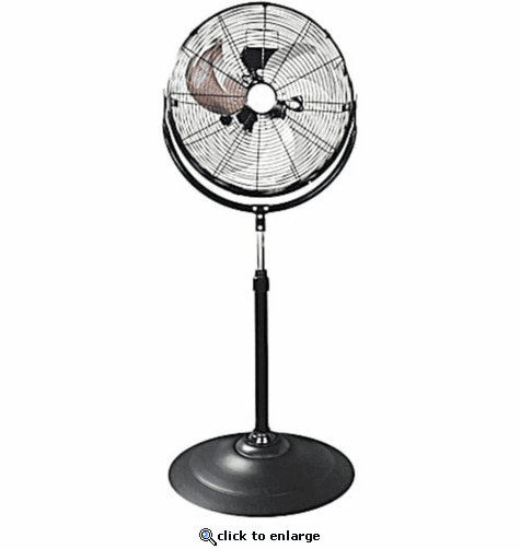 XtremepowerUS 24" High-Velocity Drum Fan With Adjustable Tilt & 3-Speed ...