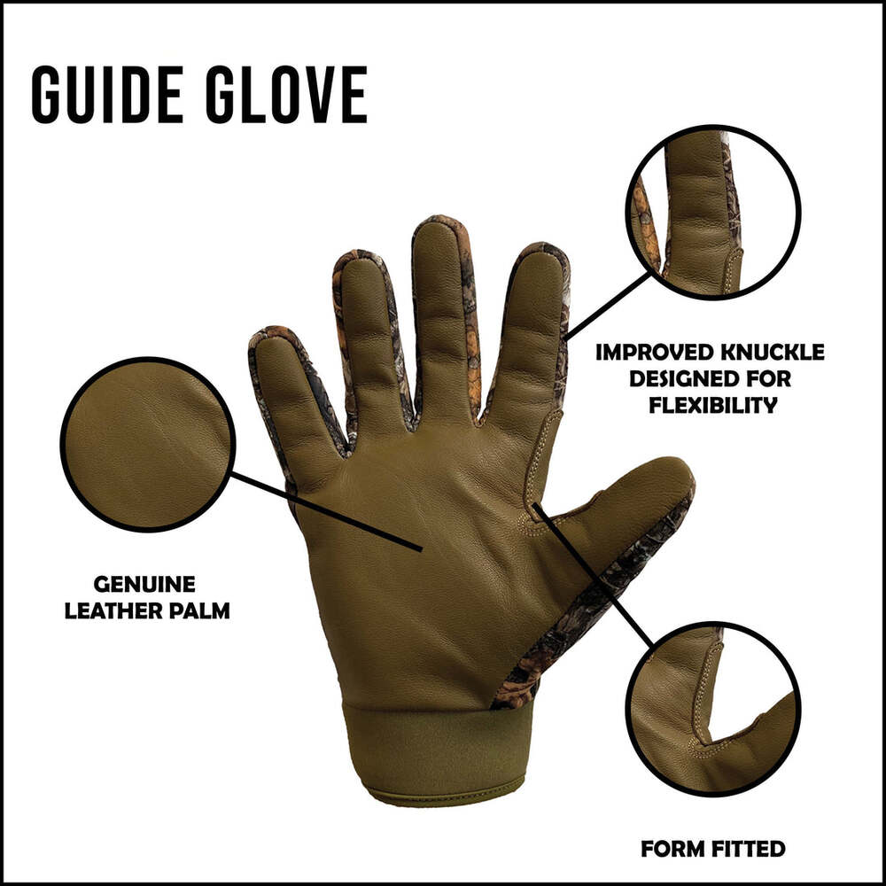 Glacier Glove Leather Guide Gloves - My Cooling Store