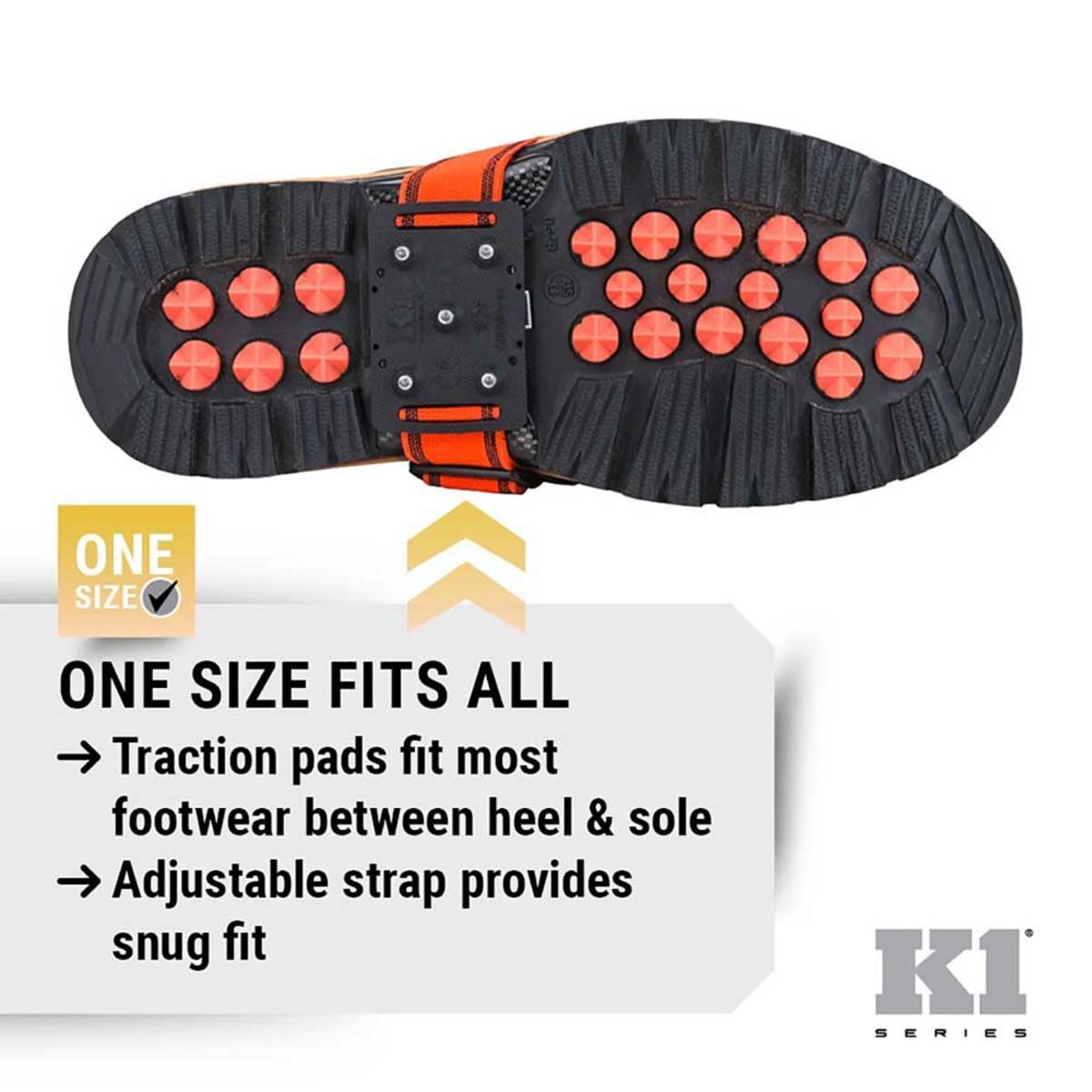 K1 Ice Cleats Original Mid-Sole Ice Cleats High-Profile - My Cooling Store