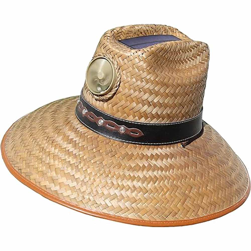 Kool Breeze Men's Solar Fan Thurman Hat - My Cooling Store