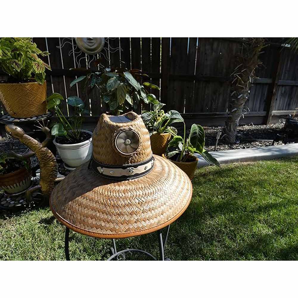 Kool Breeze Men's Solar Fan Thurman Hat - My Cooling Store